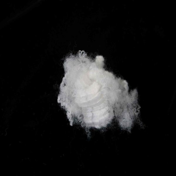 Quality Siliconized Flame Retardant Polyester Fiber Nontoxic Quilt Filling Material for sale