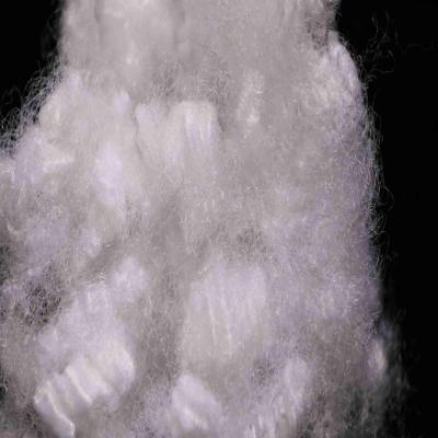 Cina Fibra di poliestere in silicone vergine cavo 64 mm ignifughe di poliestere di base in vendita