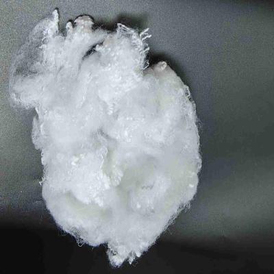 Cina Fibra antifiamma acrilica a basso ridimensionamento Bianca Vergine 2D Microfibra 51mm in vendita