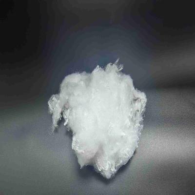 Cina Fibra di poliestere bianca non tossica 51 mm solida a bassa fusione Fibra corta in vendita