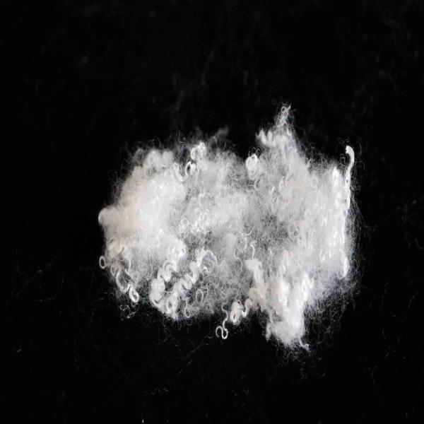 Quality HCS Virgin Hollow Fiber For Pillows Filling White Conjugated Polyester Fiber for sale