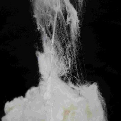 China Off White Flame Retardant Viscose Staple Fibre 64mm For Non Woven Fabric for sale