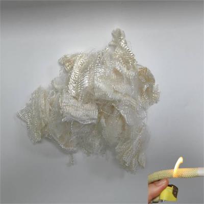 China Aromatic Polyamide Fiber Heat Resistant Aramid Fiber 1.5D Heat Shrinkage Fibre for sale