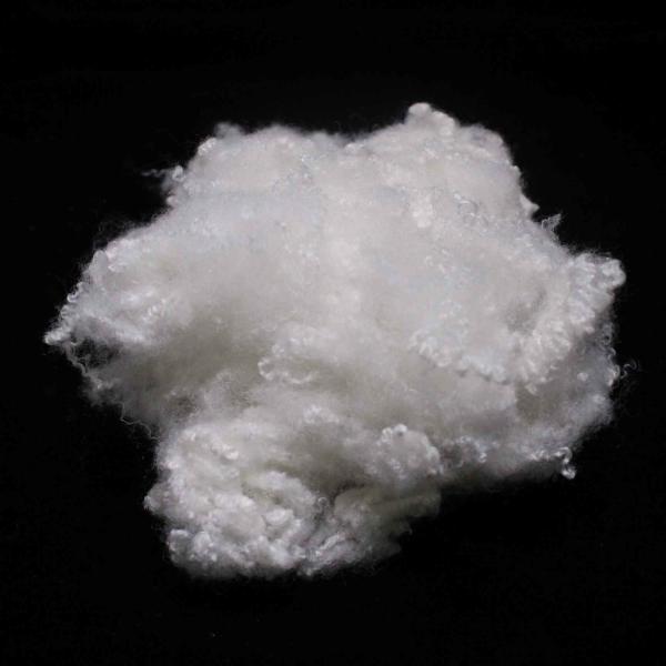 Quality Flame Retardant Hollow Polyester Fibre 64mm Synthetic Chemical Fibre for sale