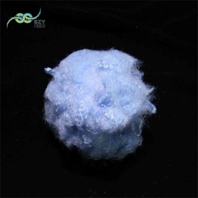 China Non Fluorescent 51mm Polyester Staple Fibers 9D For Non Woven Fabric for sale