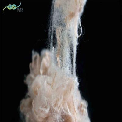 Cina Fibra di poliestere riciclata ecologica a basso punto di fusione Fibra di base 64 mm in vendita