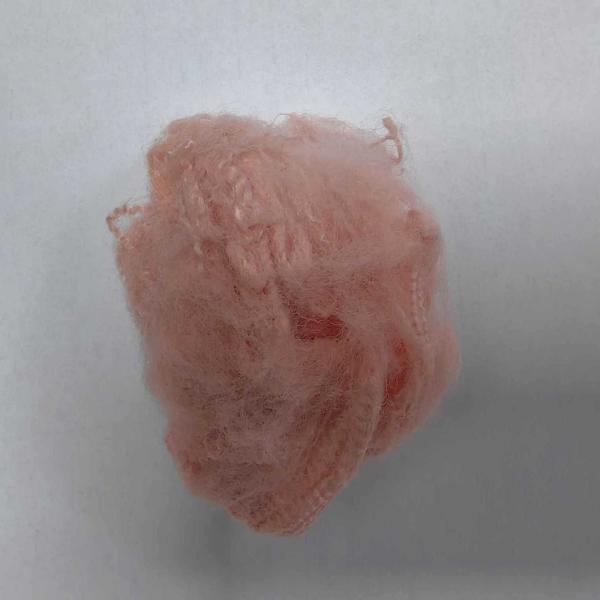 Quality A Grade Fireproof Dope Dyed Colored Polyester Fiber With Customizable Crimp for sale