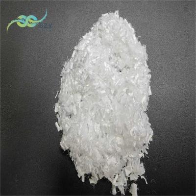 China Low Crimp PET Ultra Short Fiber Warmth Retention Recycled Polyester Fibre For Filling for sale
