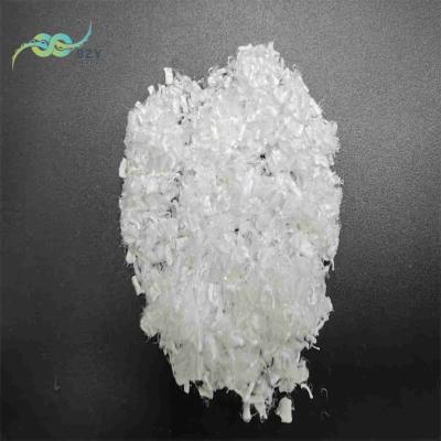 China Low Crimp PET Ultra Short Fiber Warmth Retention Recycled Polyester Fibre For Filling for sale