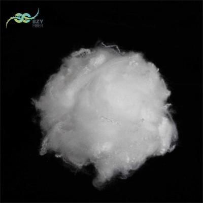China 2.78D Non Fluorescent Synthetic Staple Fiber Silicone Free White PSF For Blanket for sale