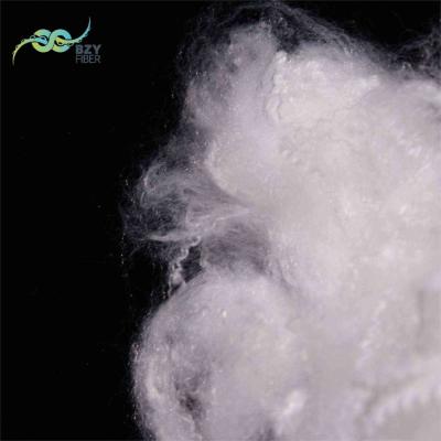 China 2.78D Non Fluorescent Synthetic Staple Fiber Silicone Free White PSF For Blanket for sale