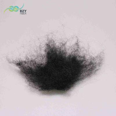 Cina Fibra di poliestere solida non siliconizzata riciclata 4080 64 mm Fibra di poliestere di base in vendita