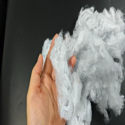 Quality 1.4D*38mm PSF Solid Regenerated Polyester Staple Fiber For Yarn for sale