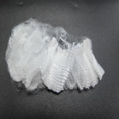 Κίνα Παρθένος Polyester Staple Fiber 1.56D 51mm λευκή υψηλή αντοχή στα λεκέτα προς πώληση