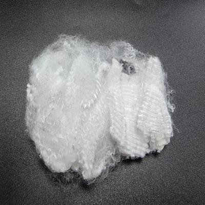 Κίνα Παρθένος Polyester Staple Fiber 1.56D 51mm λευκή υψηλή αντοχή στα λεκέτα προς πώληση