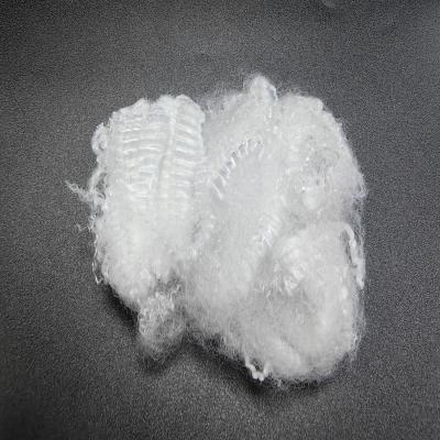 Κίνα Παρθένος Polyester Staple Fiber 1.56D 51mm λευκή υψηλή αντοχή στα λεκέτα προς πώληση