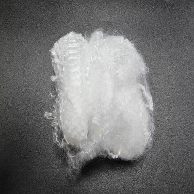 Κίνα Παρθένος Polyester Staple Fiber 1.56D 51mm λευκή υψηλή αντοχή στα λεκέτα προς πώληση