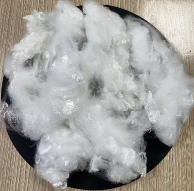 China Cationic Dyeable Polyester Staple Fiber 1.56D 51mm for Flame Retardant Mattresses for sale