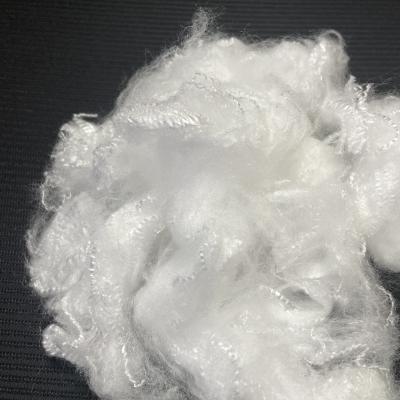China White Polypropylene Staple Fiber 2D×51mm Lightweight & Durable for Filter and Padding Materials for sale