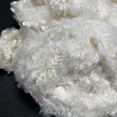 China Room Temperature Dyeable Cationic Polyester Staple Fiber, Low Energy Uniform Coloring PET Fiber for Yarn Spinning & Textile Dyeing for sale