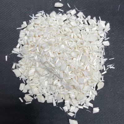 China Flame retardant single component short cut fiber Uniform Dispersion Flame Retardant Fiber for Wet Laid Paper & Nonwoven for sale