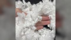 Ultra-Light Aerogel Hollow Fiber 3D 32MM, Water Repellent & Excellent Cold Resistance Functional Fib