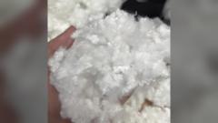 High Bulk Hollow Silicon‑Free PET Staple Fiber 3D×32MM