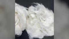 Low Smoke Zero Drip FR Viscose Staple Fiber, High Comfort Fireproof Underwear & Apparel Raw Material
