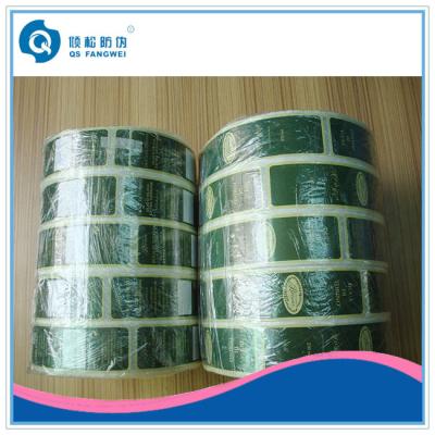 Cina Etichette adesive in rotolo, etichette autoadesive stampate, etichetta adesiva della carta nel formato del rotolo in vendita