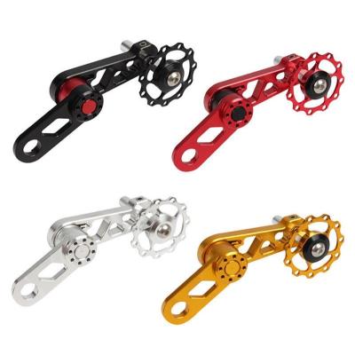 China Custom cnc machining aluminum bike tensioner with colorful anodized for sale