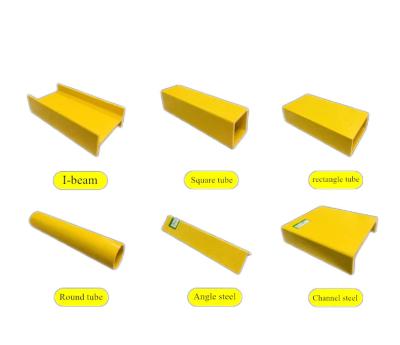 China Insulation FRP Moulded Products Customized High Strength Square Frp Pipes for sale