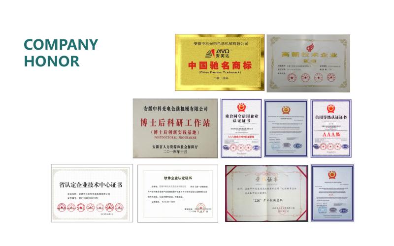  - Anhui Zhongke Optic-Electronic Color Sorter Machinery Co., Ltd.