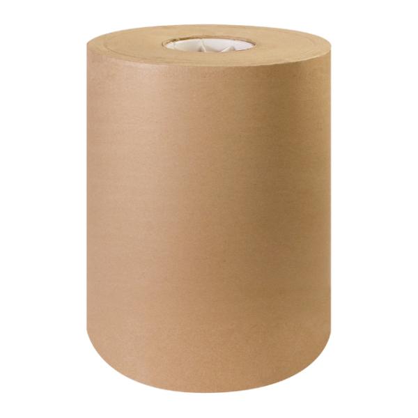 Quality Wholesale Kraft Paper Brown Wrapping Paper Roll for sale