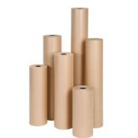 Quality Factory Wholesale Kraft Paper Brown Wrapping Paper Roll for sale