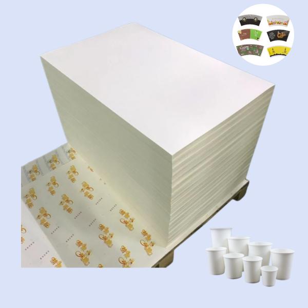 Quality High Bulk  Waterproof Pe Coated Paper in Sheet for sale