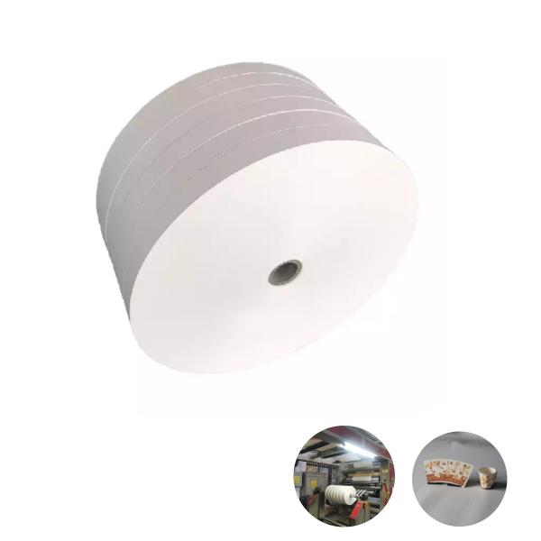 Quality Double PE Paper Cup Bottom Roll Disposable for Cold Drinking for sale