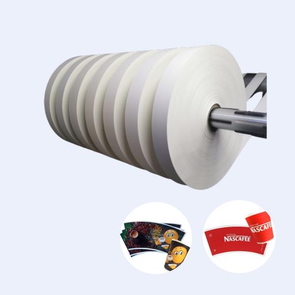Quality Double PE Paper Cup Bottom Roll Disposable for Cold Drinking for sale