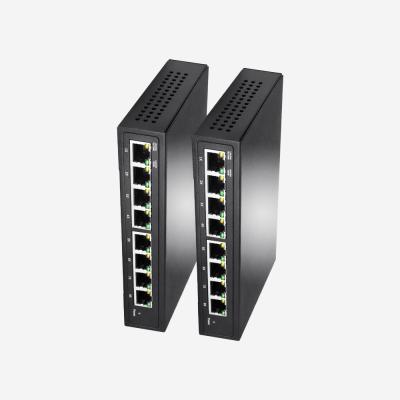 Cina 10 100 1000M il RJ45 PoE non gestito commutano 8 il porto IEEE802.3at 802.3af in vendita