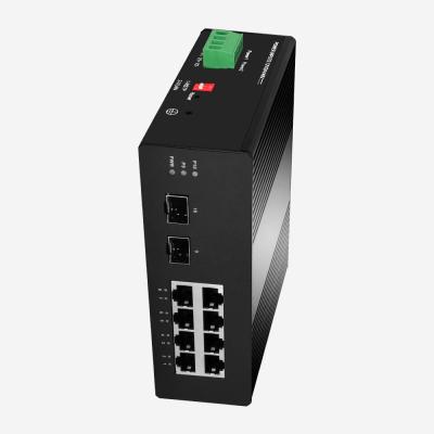 Cina Commutatore industriale di STP RSTP Gigabit Ethernet commutatore IEEE802.3 Af/At di PoE di 2 gigabit in vendita