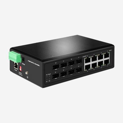 중국 STP RSTP MSTP 250W L2+ 산업적 관리 스위치 44-57VDC VLAN IP30 아이피 브이식스 판매용