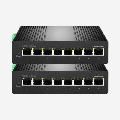 중국 4K VLAN 산업적 스마트 스위치 다루기 쉬운 8 기가비트 이서넷 포트 판매용