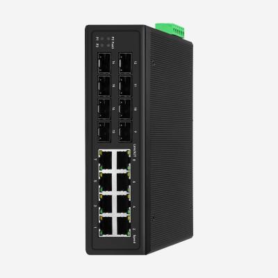 중국 웹 CLI SNMP 레이어 2+ 포는 8곳 포 공항 8 기가비트 SFP 공항을 바꿉니다 판매용