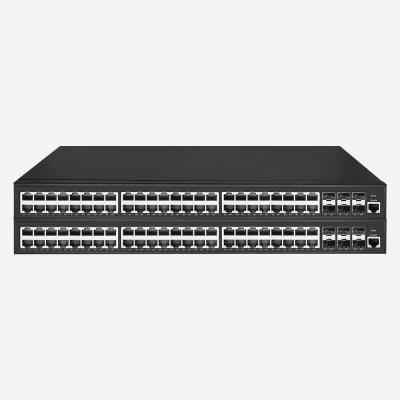 중국 1 콘솔 10gb 계층 3 스위치 6 10G SFP+ 슬롯 48 기가비트 RJ45 자동차 감시-포트 판매용