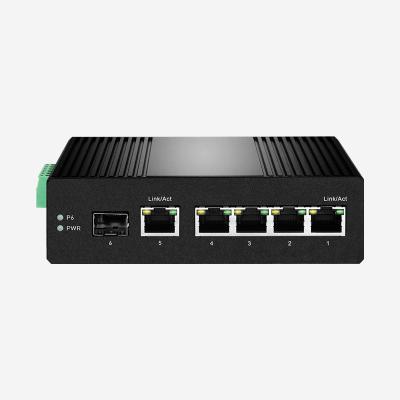 중국 12V-57V 입력 전압 DIN-레일 / 월 마운트와 함께 유선 산업 스마트 스위치 판매용