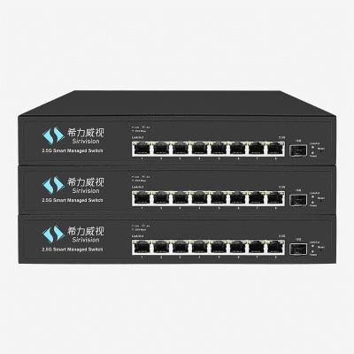 Cina Unmanaged 8 RJ45 2.5G Gigabit Switch 100-240VAC LED Link/Act Indicators Plug-And-Play in vendita