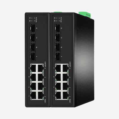 중국 가가비트 12 포트 계층 2+ 향상된 네트워크 제어를 위해 VLAN을 가진 관리 스위치 판매용