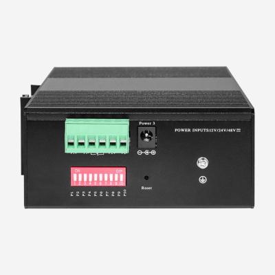 중국 신뢰할 수 있는 경보 기가비트 산업 관리 스위치 세 가지 전력 입력 부재 백업 판매용