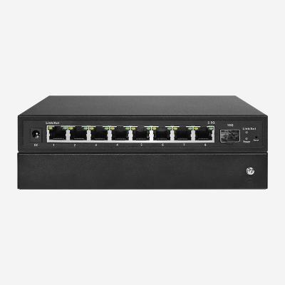 Cina 8 RJ45 Trasferimento dati 2.5Gbps Gigabit Switch con 1 10G SFP+, architetto di archiviazione e inoltro in vendita