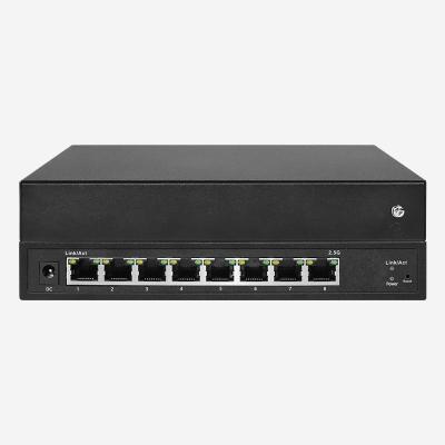 Cina 2.5 Gigabit Switch con 2.5Gbps Data Transfer Rate Indicatori di potenza LED e Jumbo Frame di 9KB in vendita