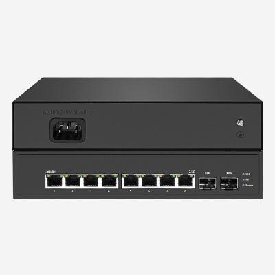 Cina 8 porte 2.5g velocità 80Gbps Ethernet Switch con 1 ventola alimentazione interna non gestita in vendita